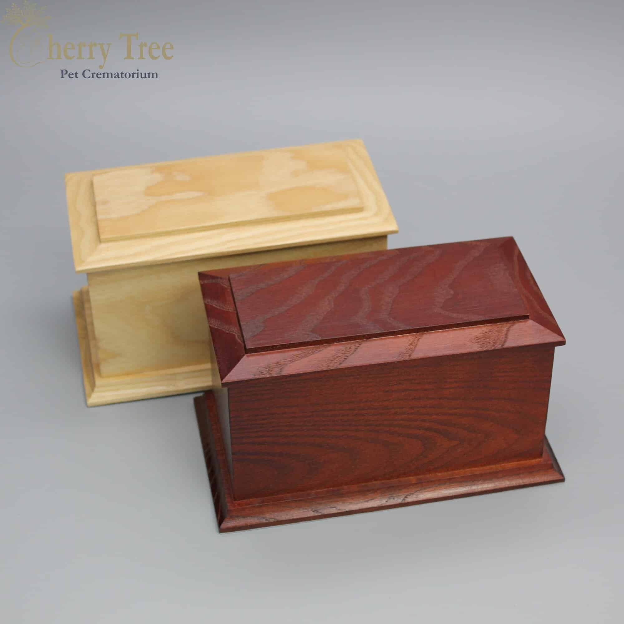 Traditional Wooden Casket | Cherry Tree