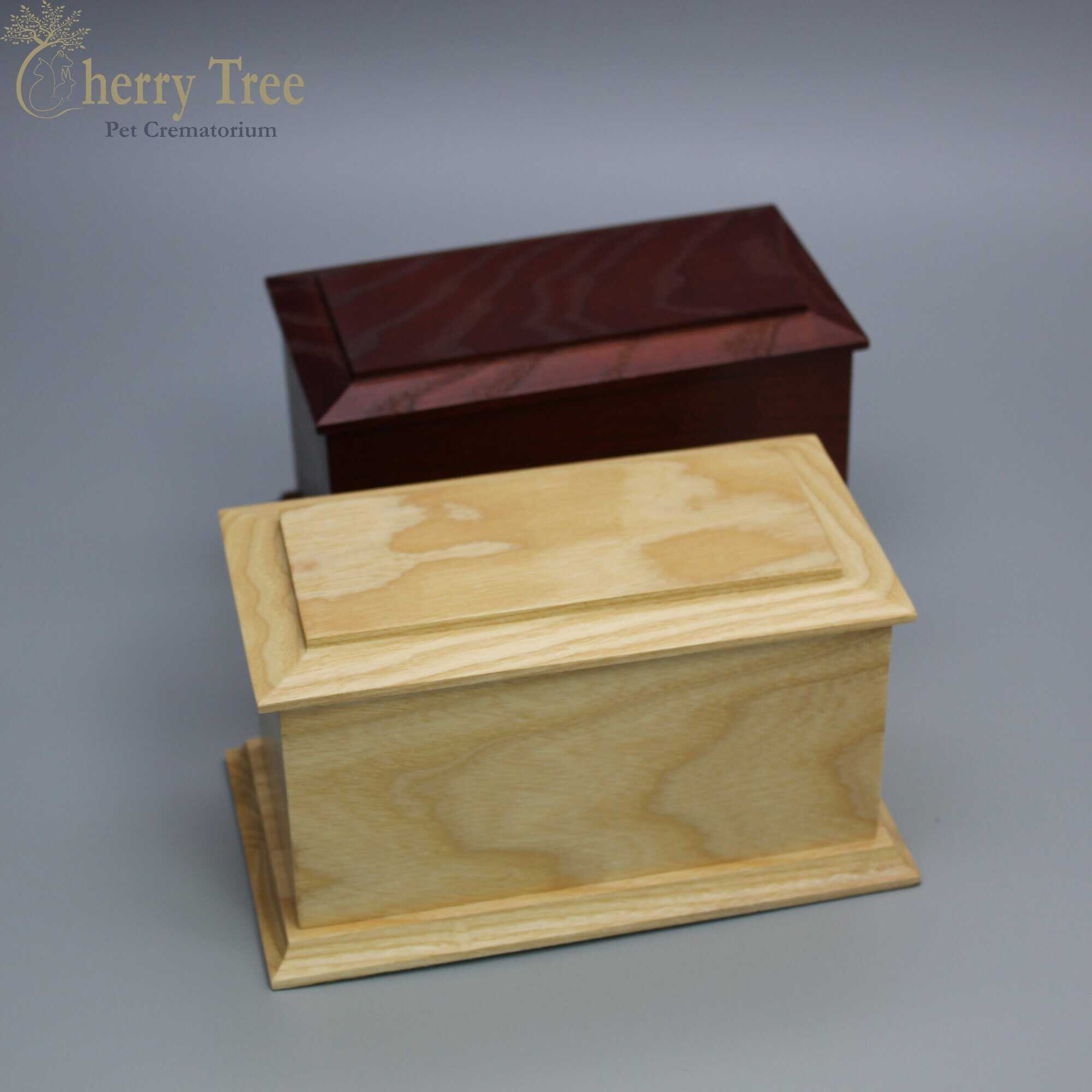 Wooden Caskets | Caskets | Cherry Tree Pet Crematorium Ltd | Kent
