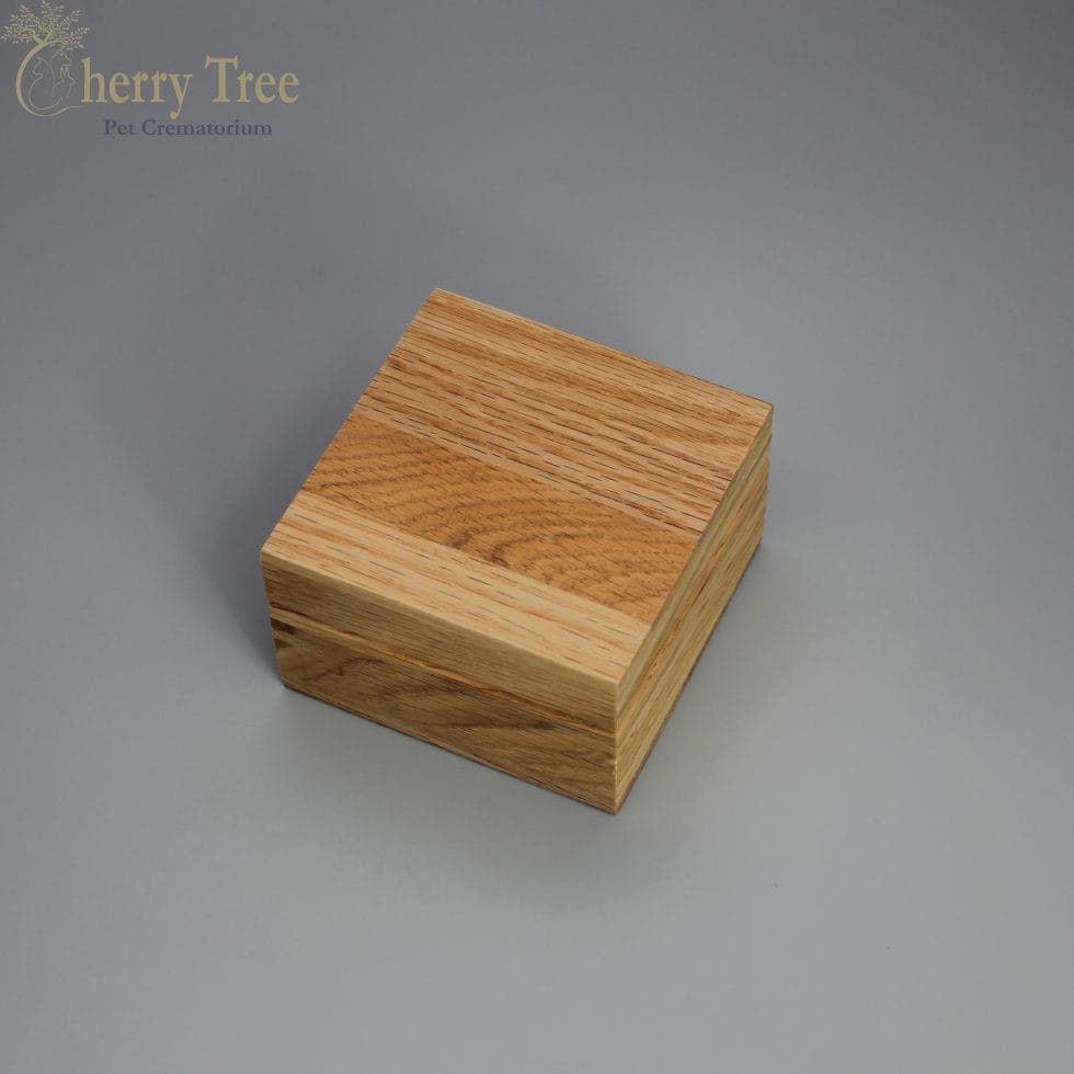 Modern Wooden Casket | Cherry Tree