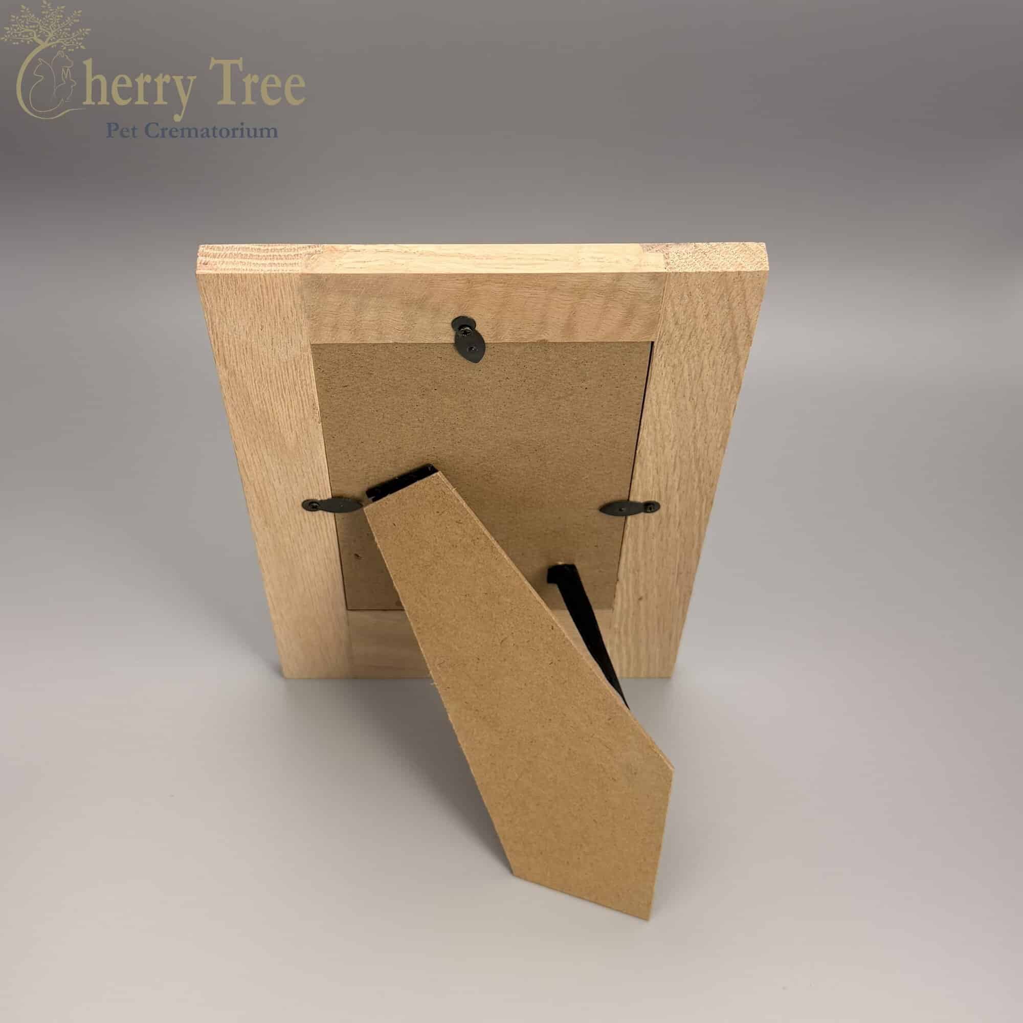 Wooden Frame – Plain (No Ashes) – For Laser Engraving | Cherry Tree