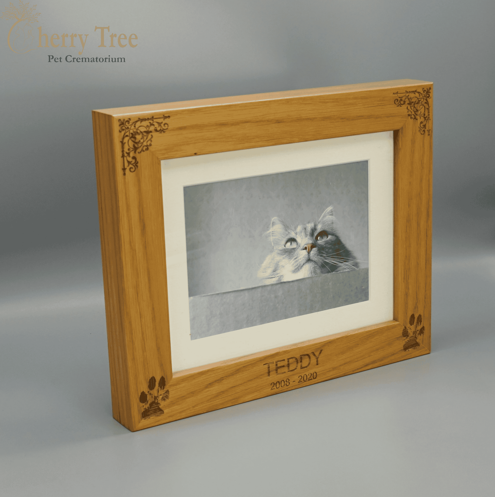 Tribute Frames – Laser Engraved | Cherry Tree